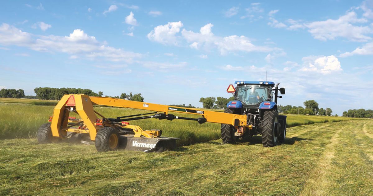TM1210 Trailed Mower - Large Vermeer Pull-behind Mower