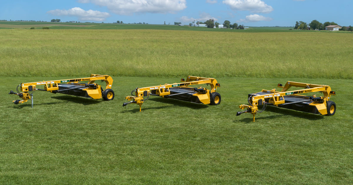 Vermeer TM105 Trailed Mower - Mid-sized Trailed Hay Mower