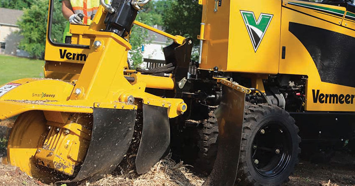 SC852 Stump Cutter - Compact Size, Powerful Performance