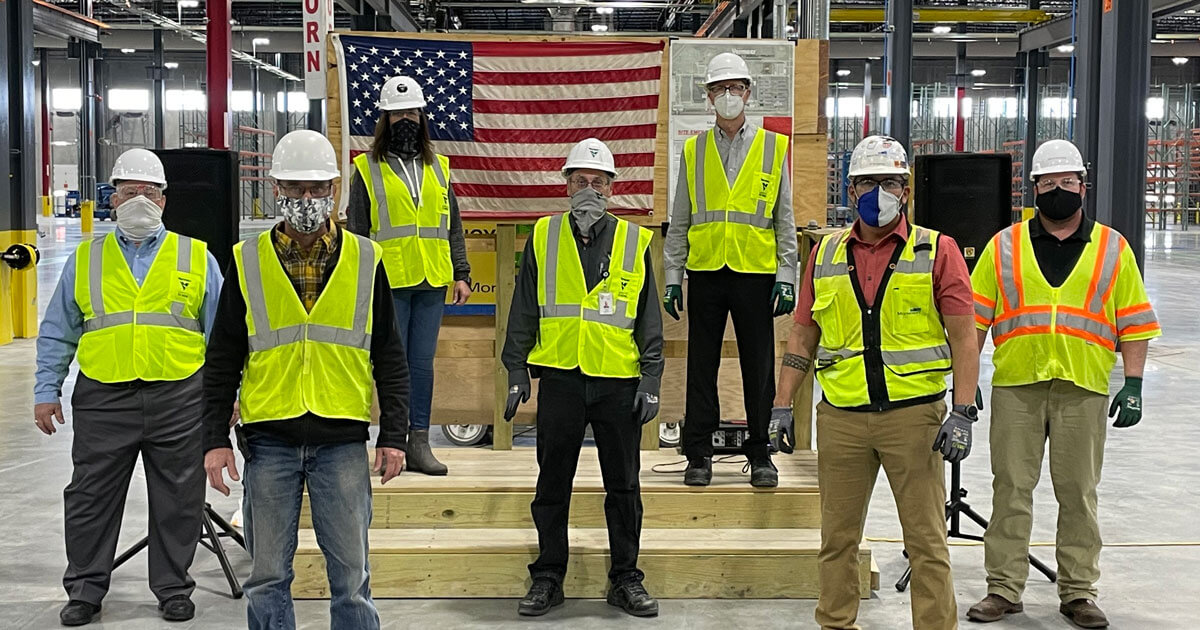 Vermeer Receives Keys to New Plant 7 Manufacturing Facility