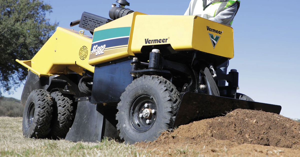 Vermeer Stump Grinders for Tree Stump Removal Projects