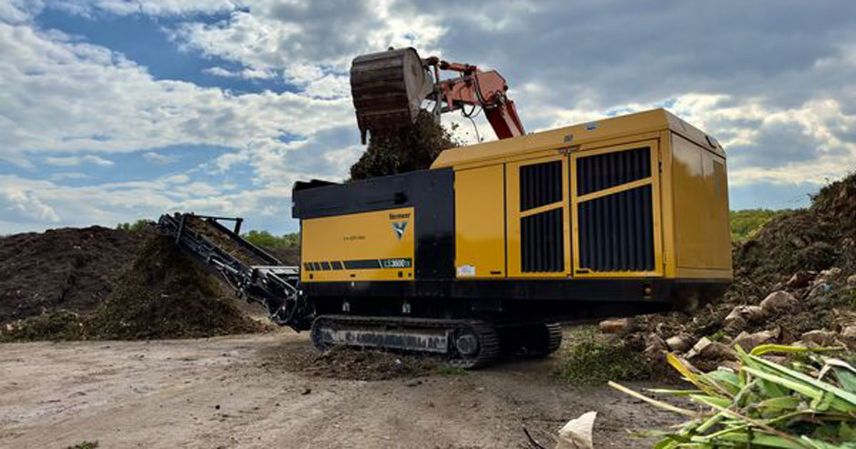 Vermeer launches LS3600TX low speed shredder