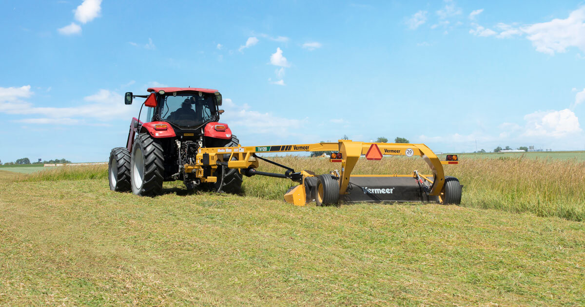 Vermeer TM120 Trailed Mower - Mid-sized Trailed Hay Mower