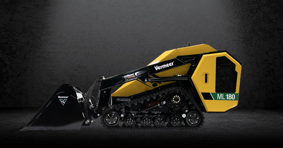 ML180 Mini Loader - New Mini Loader Concept by Vermeer