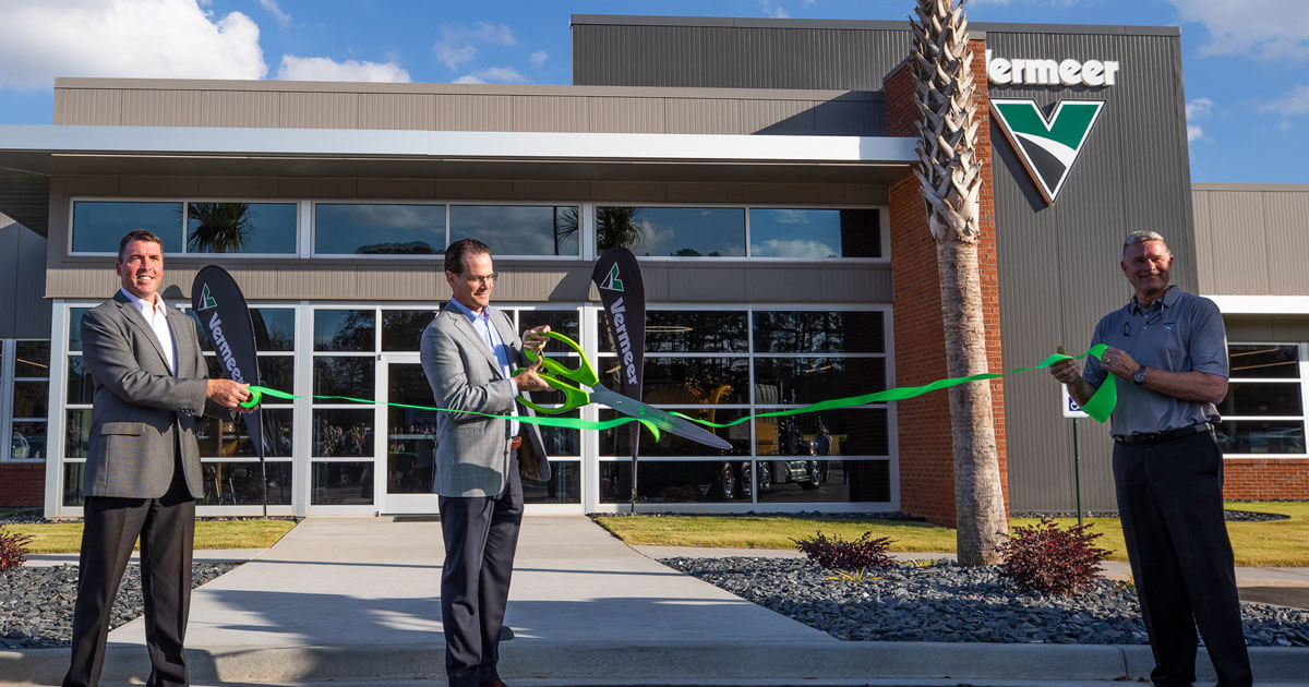 Vermeer MV Solutions New Facility in South Carolina Opens