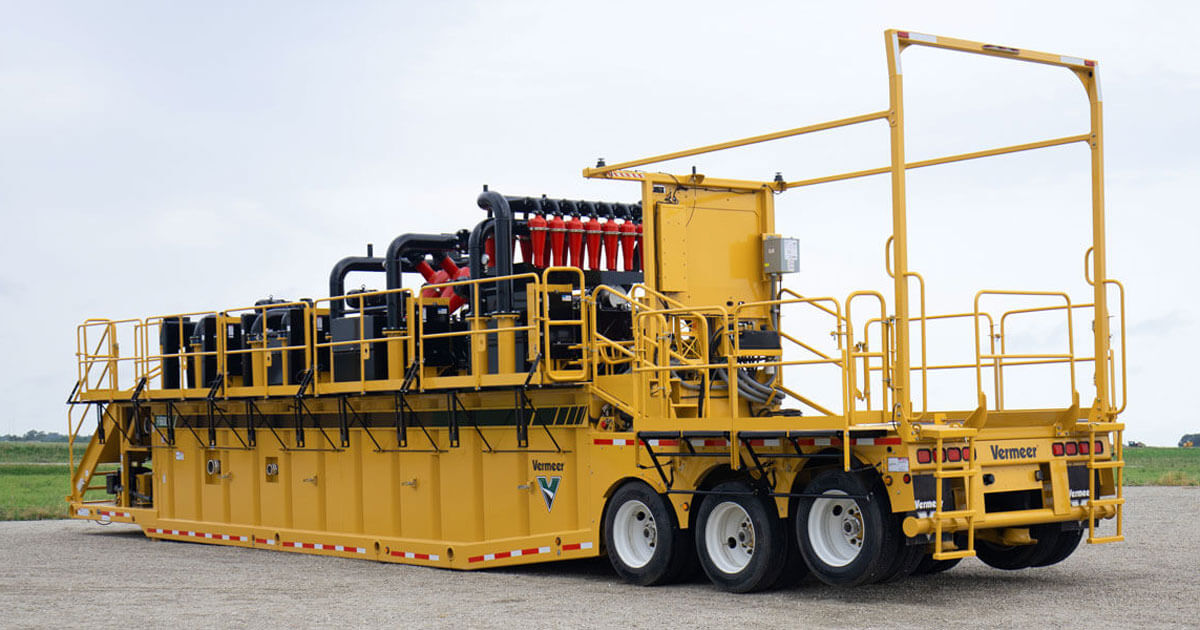 Vermeer R600T Reclaimer for Large-scale Pipeline Projects