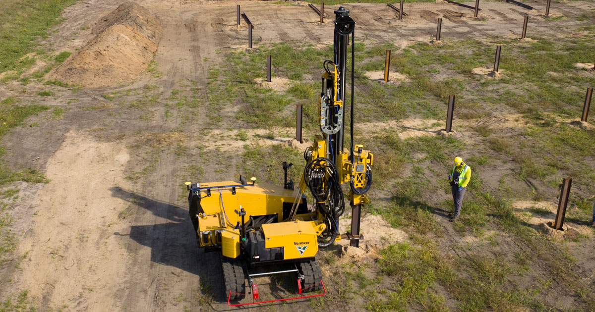 PD25R Remote-controlled Pile Driver - Pile Driver Automation