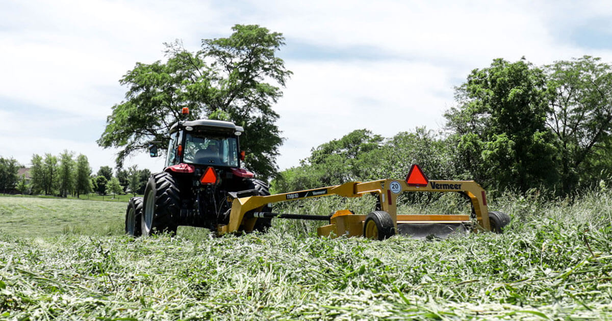 TM610 Trailed Mower Offers Simplicity - Vermeer Hay Mowers