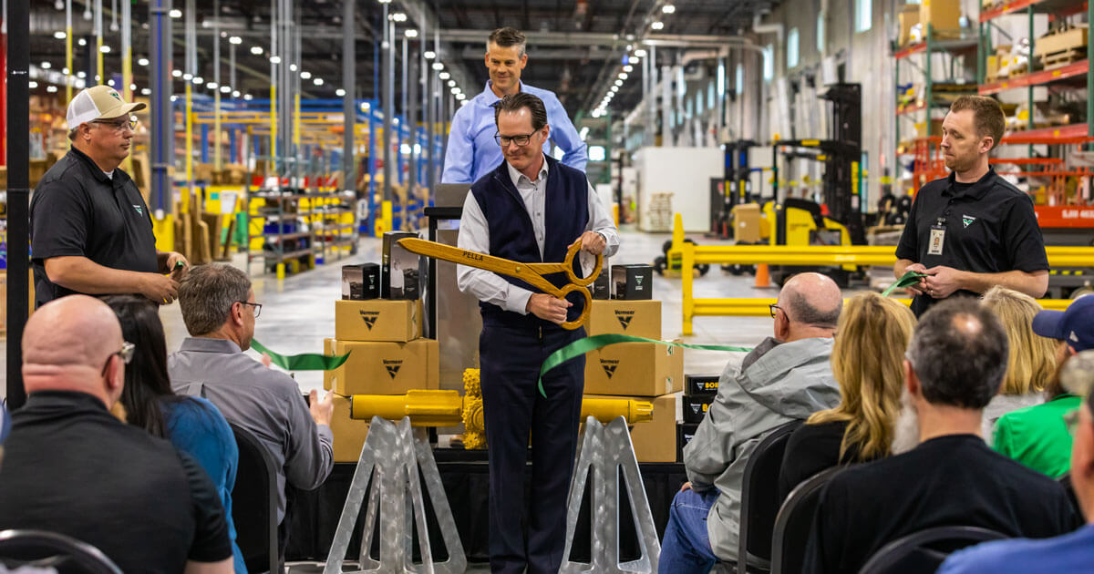 Vermeer Opens Global Parts Distribution Center - Machine Parts