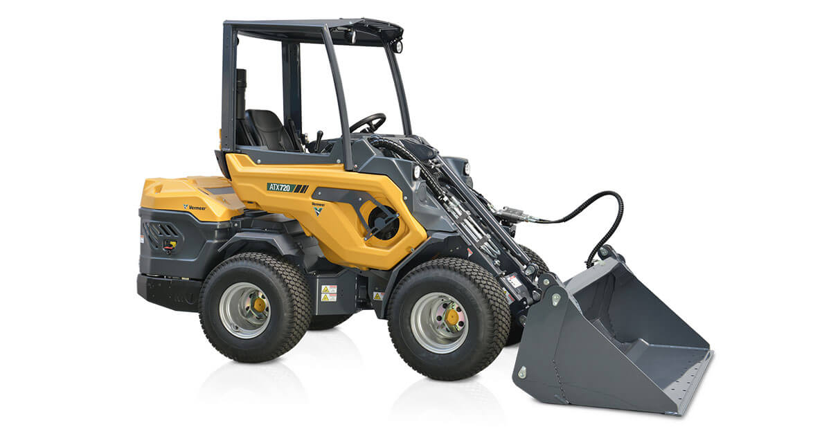 Vermeer ATX720 Compact Wheel Loader for Heavy Lifting