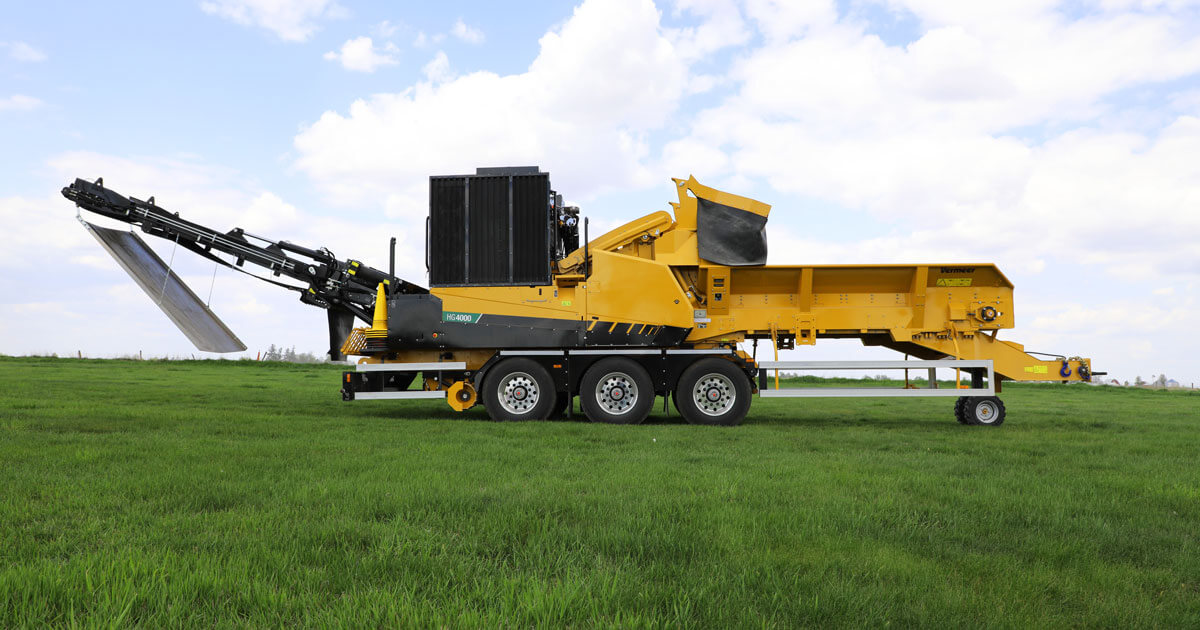 Vermeer HG4000 Horizontal Grinder - European Configuration