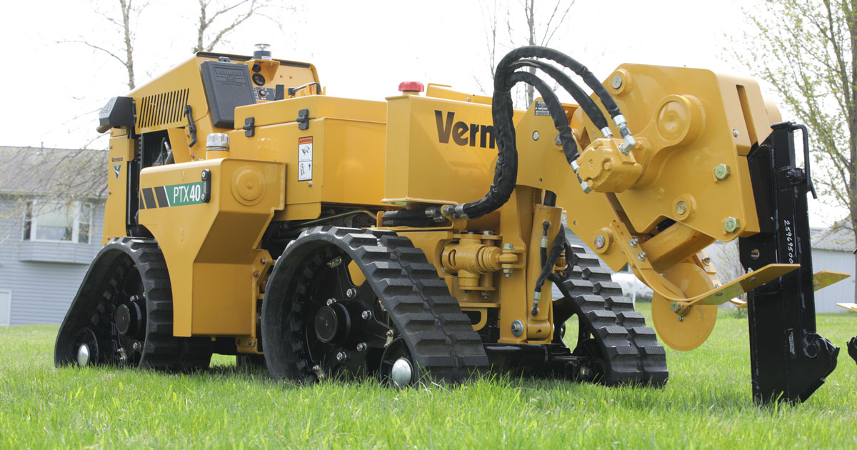 PTX40 Utility Walk-beside Tractor for Plowing & Trenching
