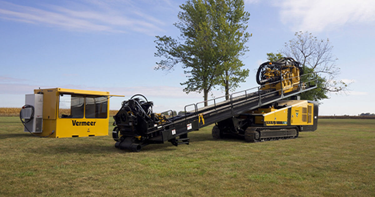 Vermeer D550 Maxi Rig Drill - More Power, Less Noise