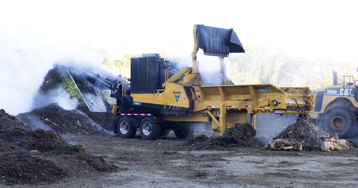 Vermeer HG4000 Grinder - Vermeer Horizontal Grinders