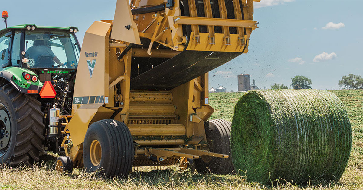 Enfardadoras 504 Pro G4 de Vermeer