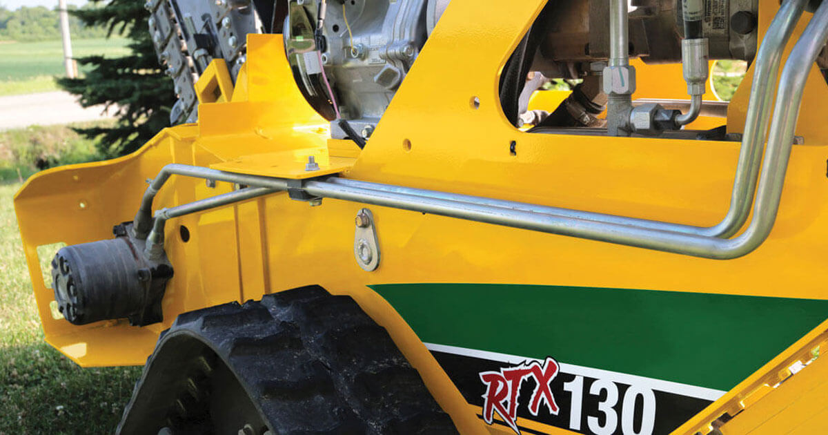 Vermeer RTX130 Pedestrian Trencher for Installation Jobsites
