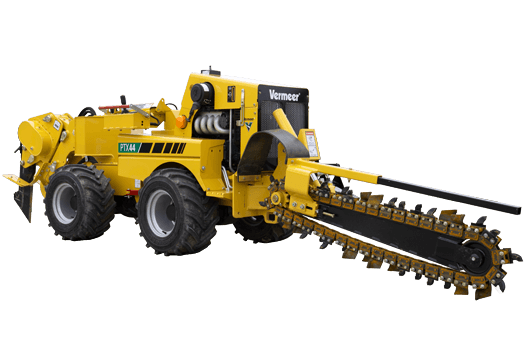 Vermeer PTX44 Ride-on Plow/Trencher for Underground Utilities