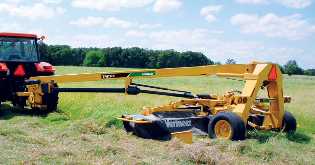 Vermeer TM1200 Heavy-duty Trailed Mower for Cutting Hay